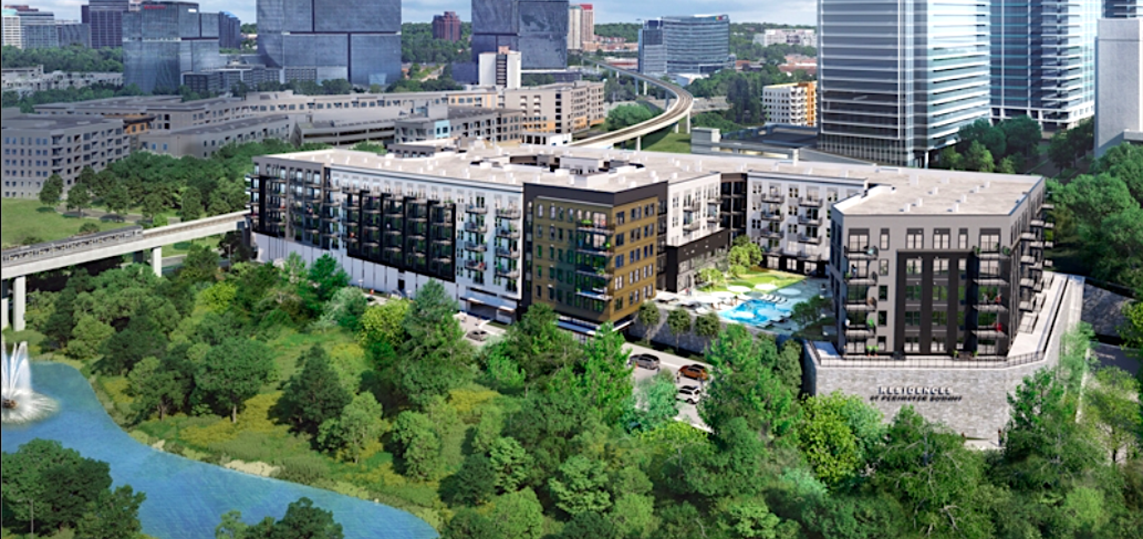 Transit-oriented, 350-apartment development officially a go | Urbanize Atlanta